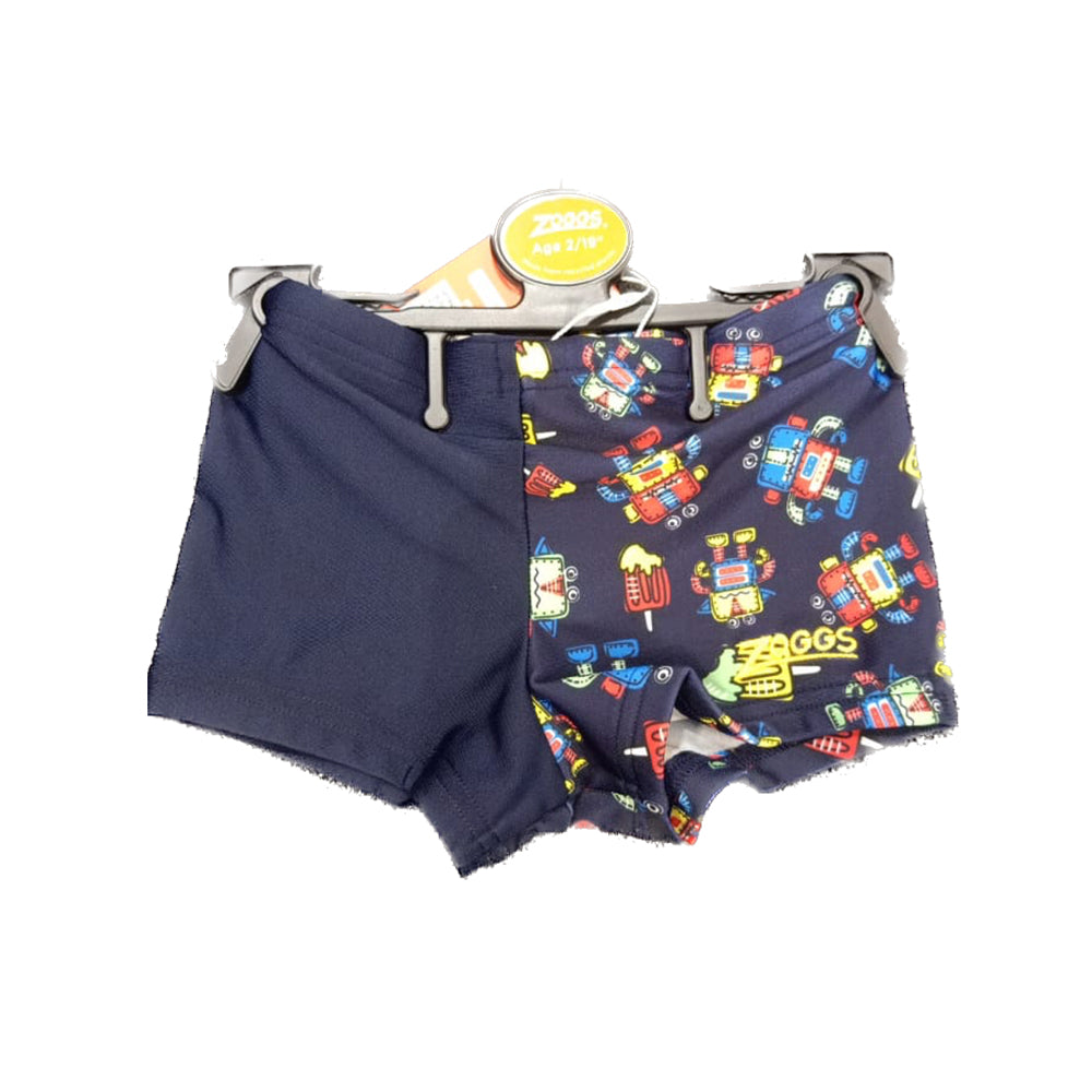 ZOGGS Boy's Hip Racer Kids - Bots Print – Key Power Sports Malaysia