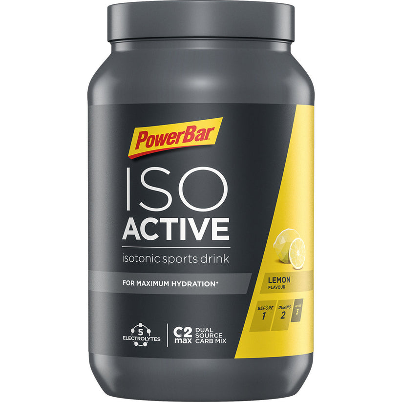 PowerBar ISOACTIVE 1320g - Lemon – Key Power Sports Malaysia