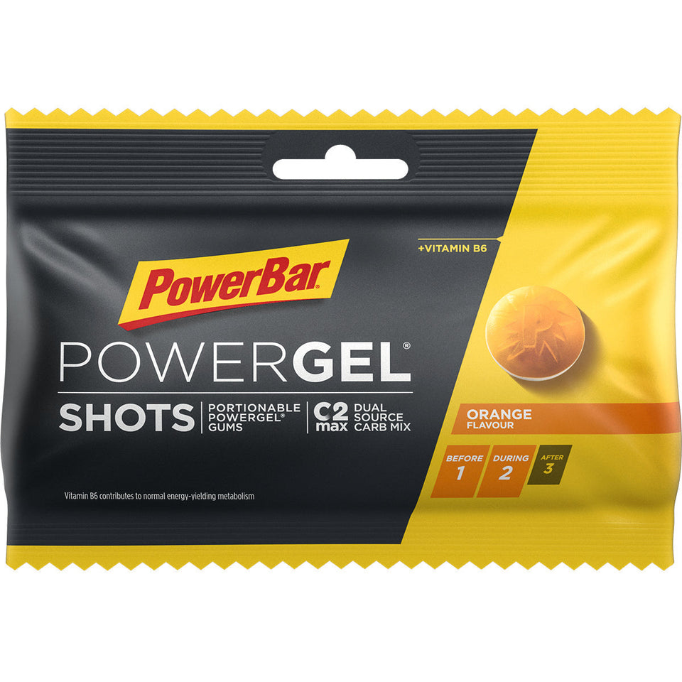 PowerBar PowerGel Shots - Orange – Key Power Sports Malaysia